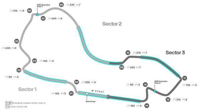 Formula 1 Circuit Maps | F1 Tracks Layout