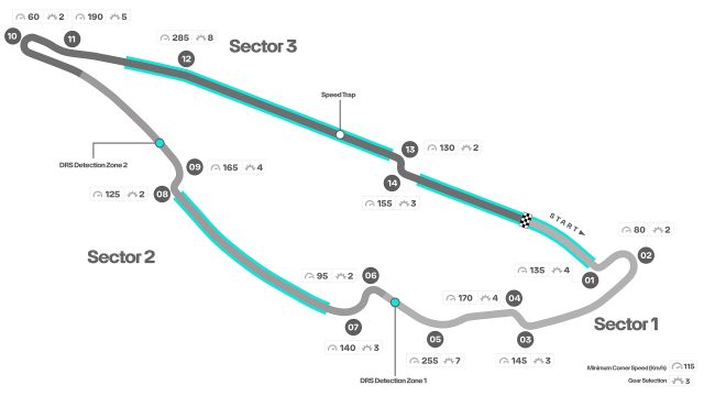 Formula 1 Circuit Maps | F1 Tracks Layout