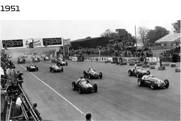 Who was responsible for Ferrari's maiden Formula 1 victory??