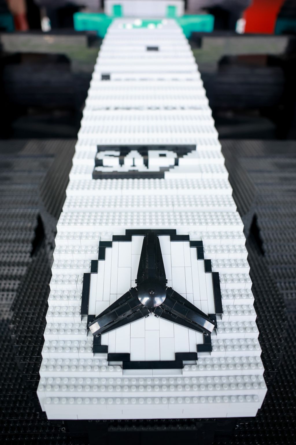 Formula 1 Use Driveable LEGO® Big Builds For Miami Grand Prix Drivers ...