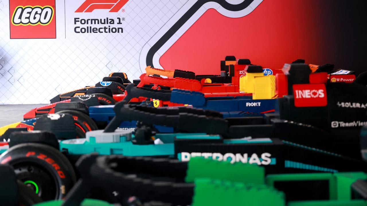 Formula 1 Use Driveable LEGO® Big Builds For Miami Grand Prix Drivers ...
